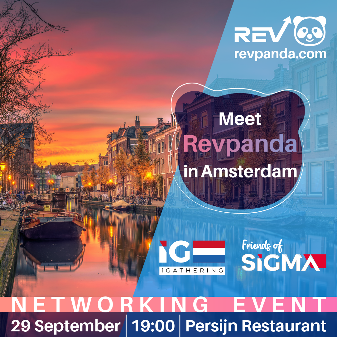 Revpanda Sponsors SiGMA iGathering Amsterdam